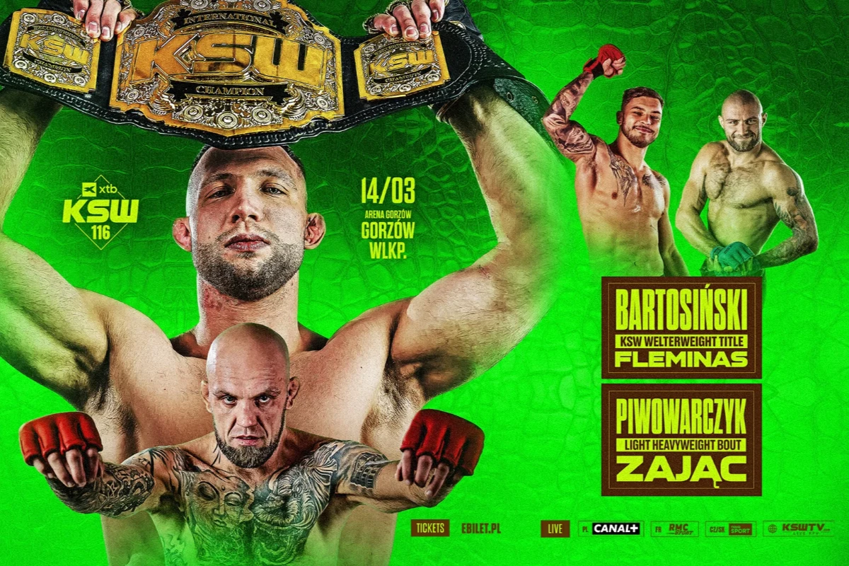 KSW 116 gdzie oglądać? Transmisja online PPV i za darmo